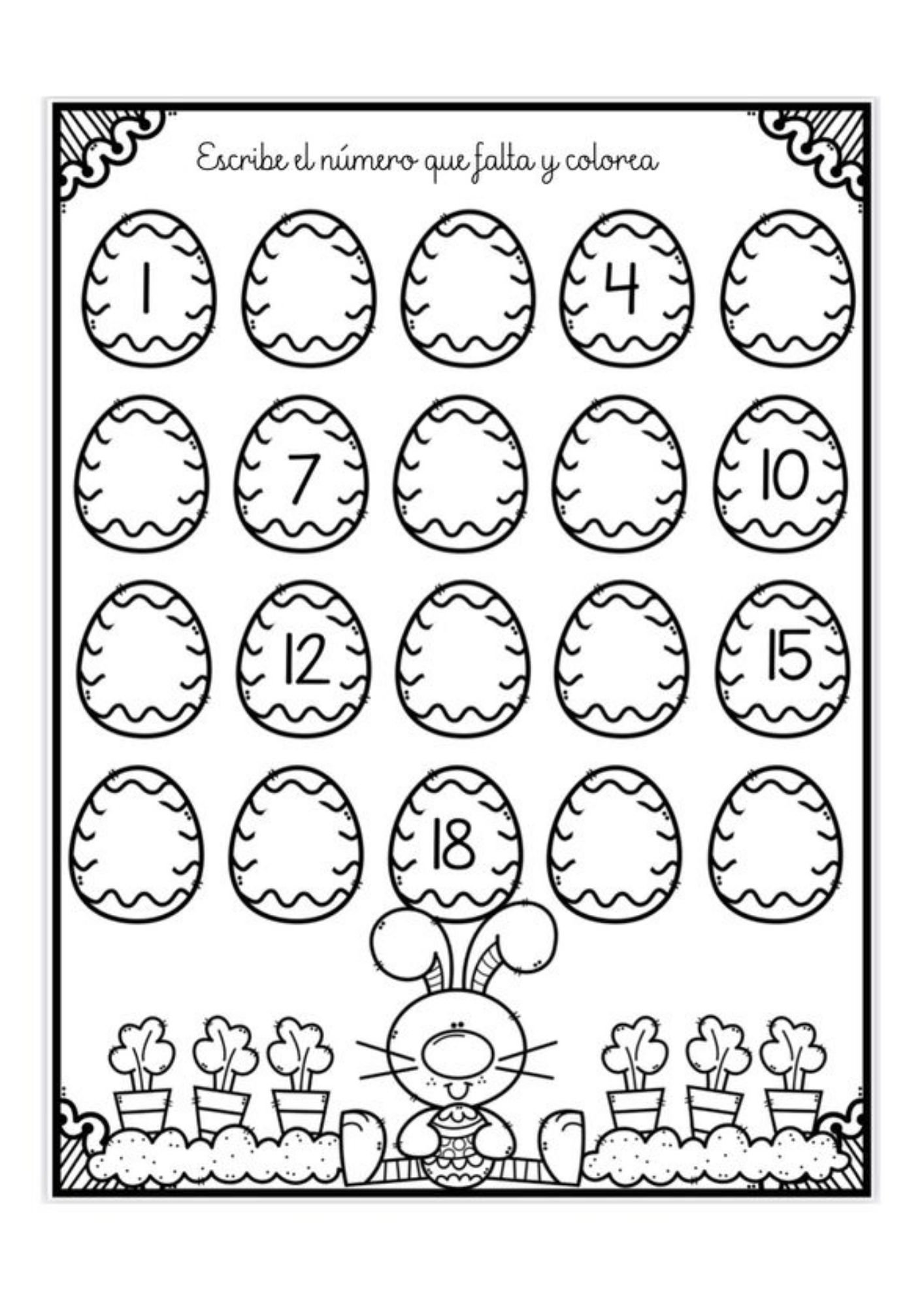 Fichas de pascua [2024] ️ Descarga 100% Gratuita